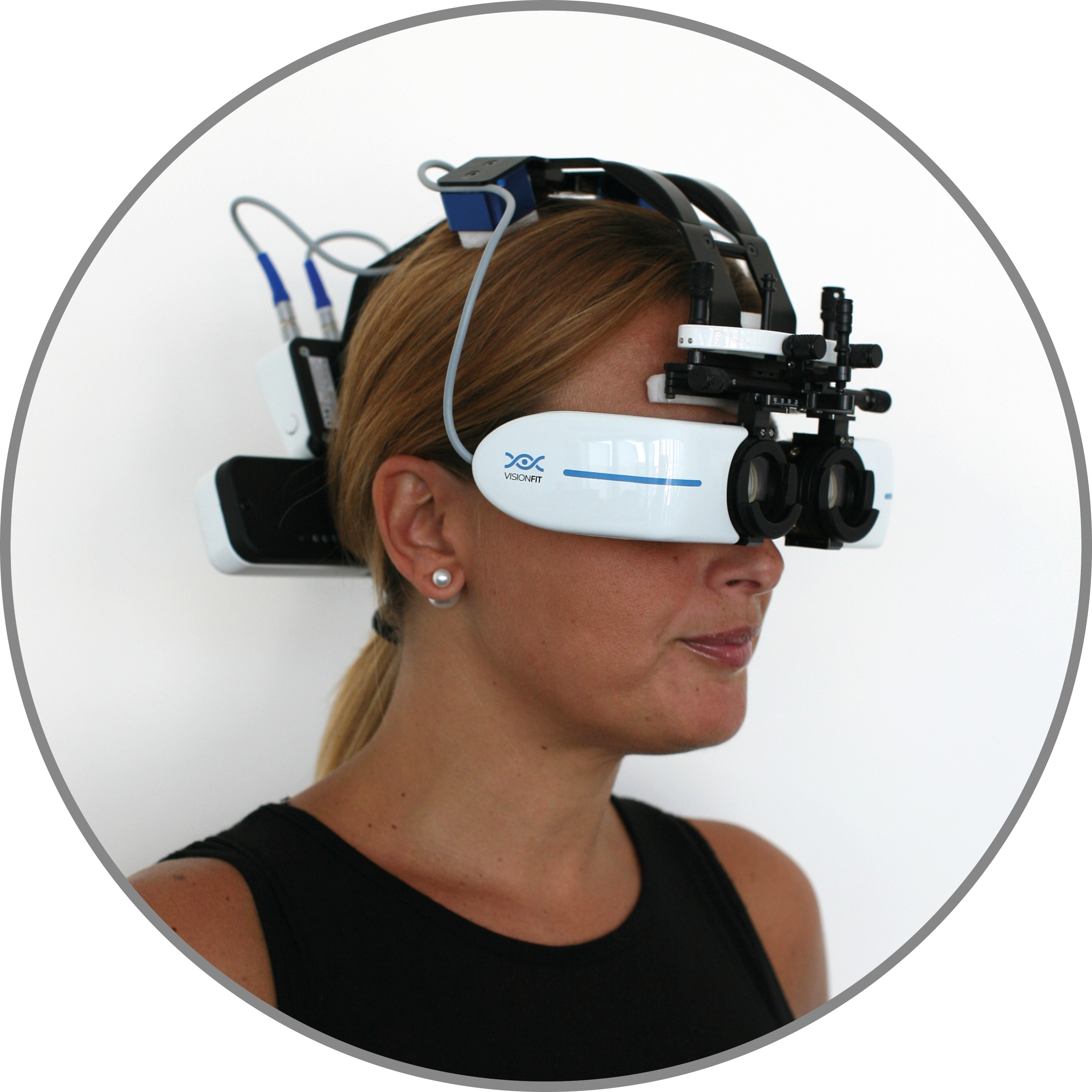 Náhlavní přenosný foropter s adaptivní optikou | EYE STORE - vybavení ...